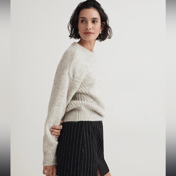 Madewell | Sweaters | Nwt Madewell Woolblend Wedge Sweater | Poshmark